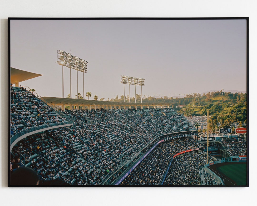 Dodger Stadium Film Photography Print, Los Angeles, California - Wall ...