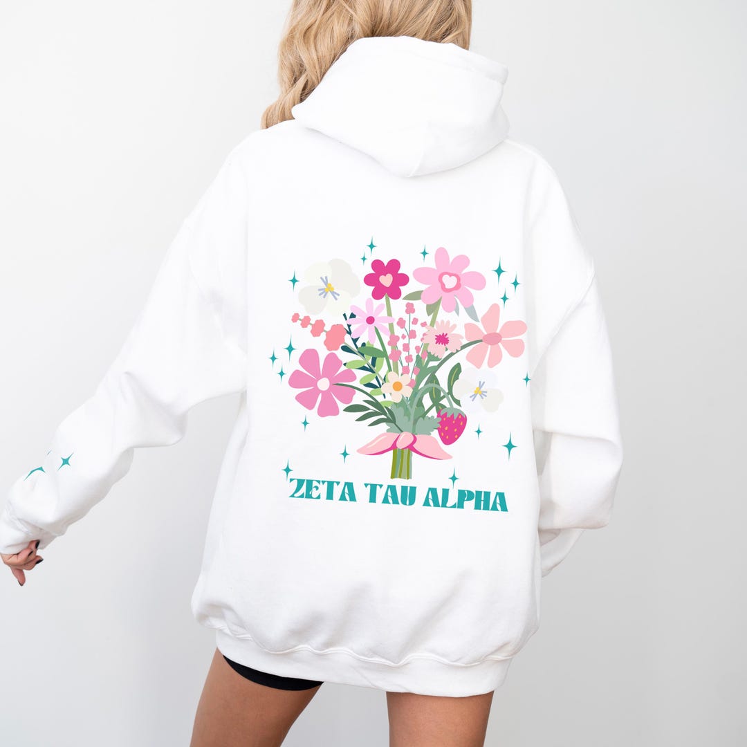 Zeta Tau Alpha Hoodie, Zeta Tau Alpha Sweatshirt, ZTA Merch, Zeta Tau ...