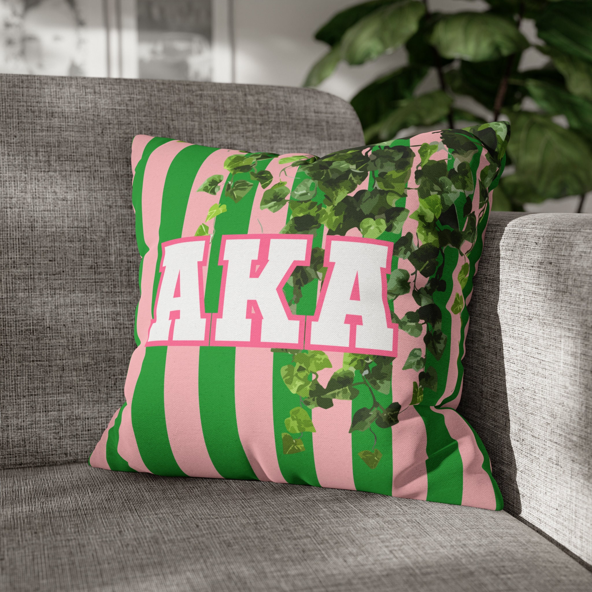 Alpha Kappa Alpha Pillow, Alpha Kappa Alpha Merch, Alpha Kappa Alpha ...