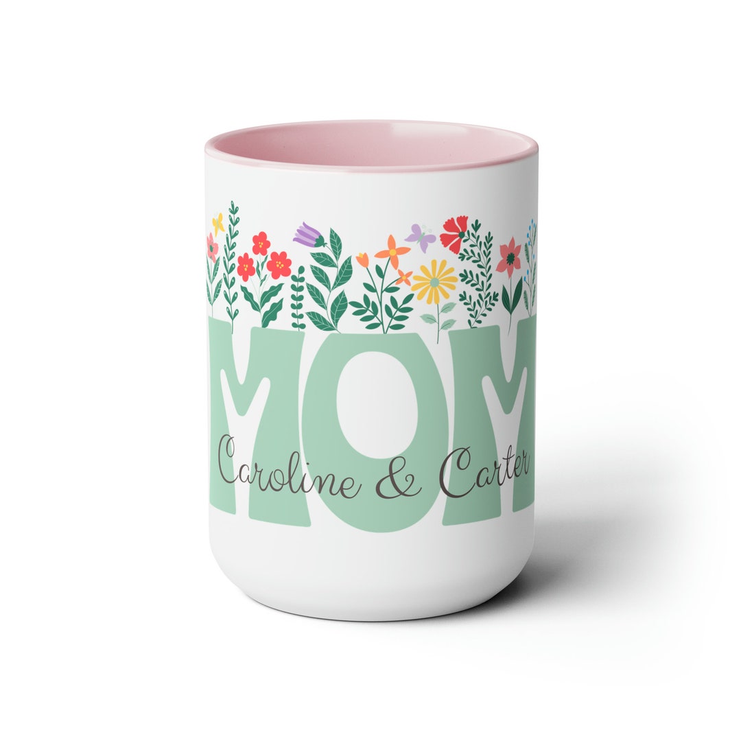 Mom Coffe Mug, Personalized Mom Mug, Custom Mom Mug, Mothers Day Mug ...