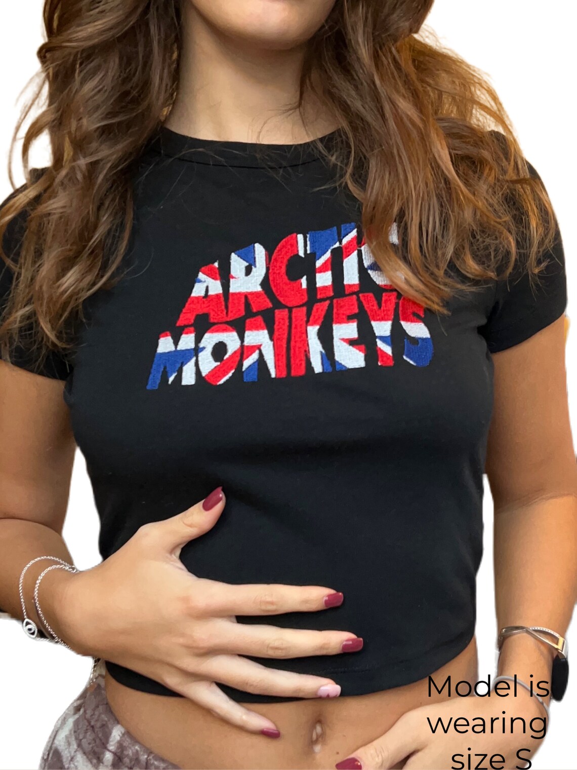 Arctic Monkeys Y2k Band Baby Tee, Vintage Trendy 70s 80s 90s ...