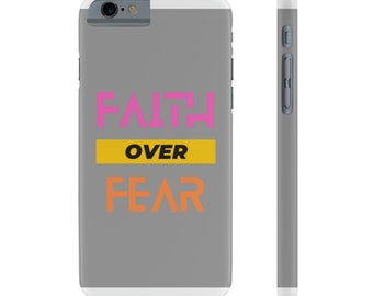 Faith Over Fear Phone Case - Etsy