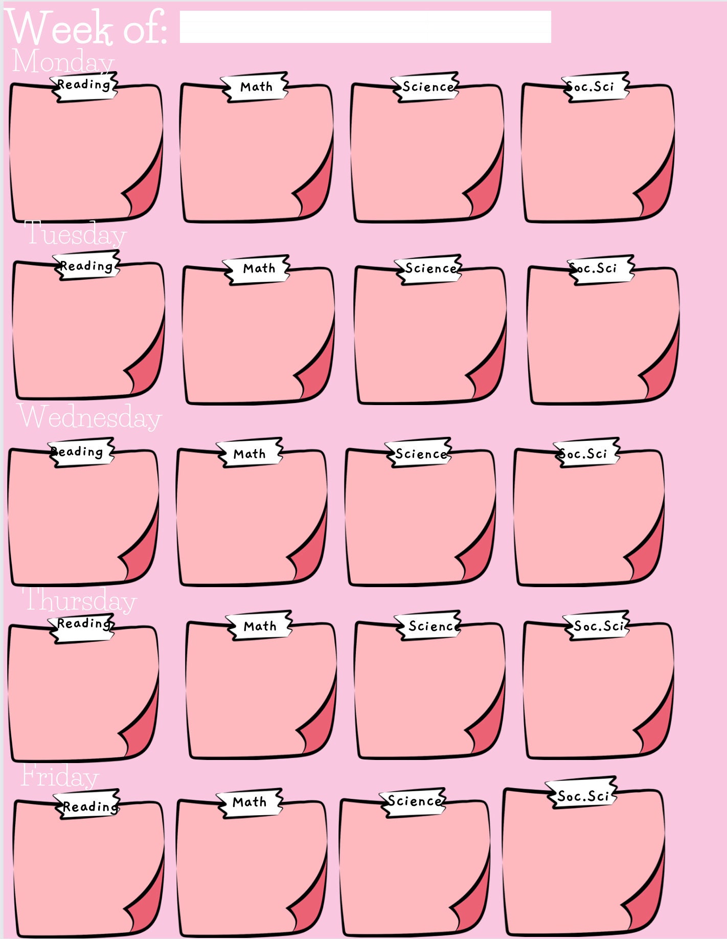 EDITABLE 2023 Teacher Planner Template - Etsy