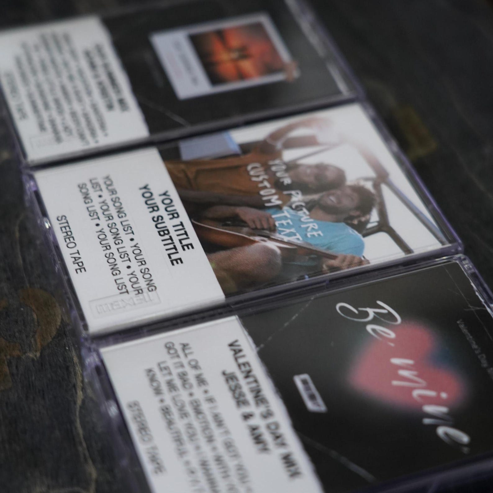 Personalized Audio Cassette Custom Mixtape: Perfect Valentine's ...