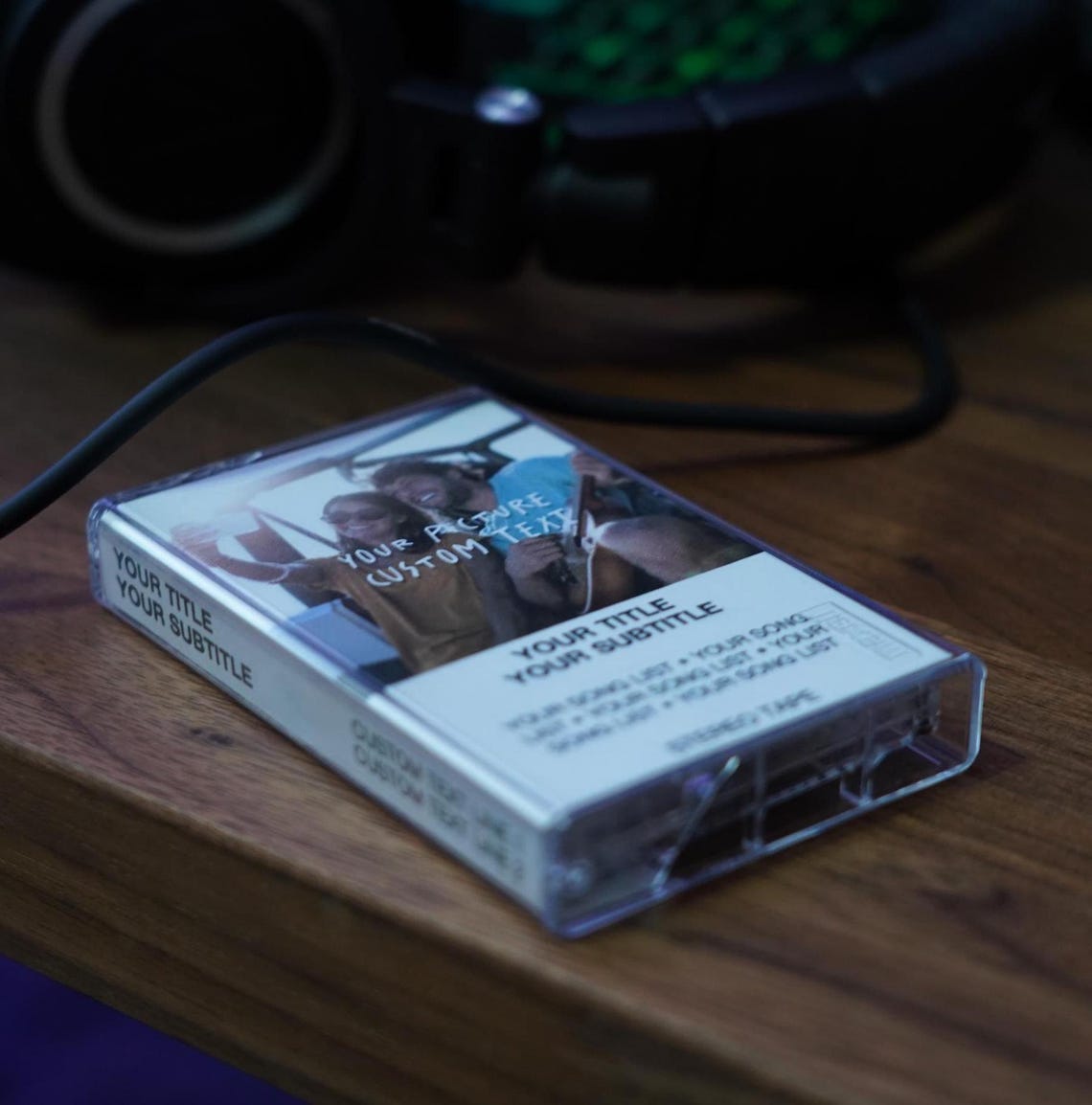 Personalized Audio Cassette Custom Mixtape: Perfect Valentine's ...