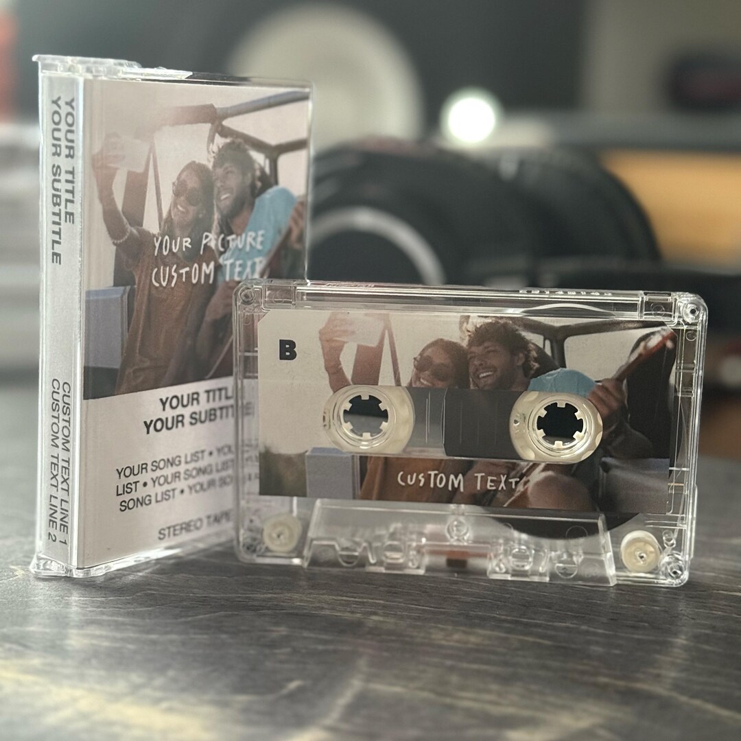 Personalized Audio Cassette Custom Mixtape: Perfect Valentine's ...