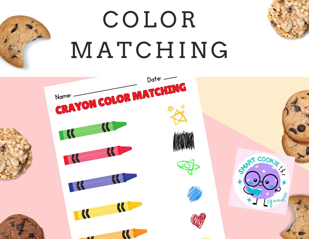 Color Matching, Color Matching Activity, Color Sorting - Etsy