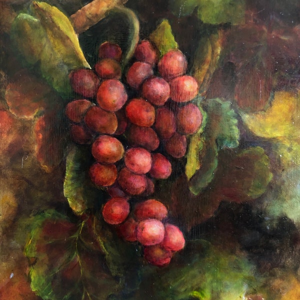 Grapes Painting - Etsy