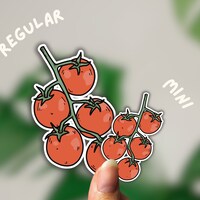 Tomato Seed Packet Vinyl Sticker | Cute Fruit Sticker | Die Cut ...