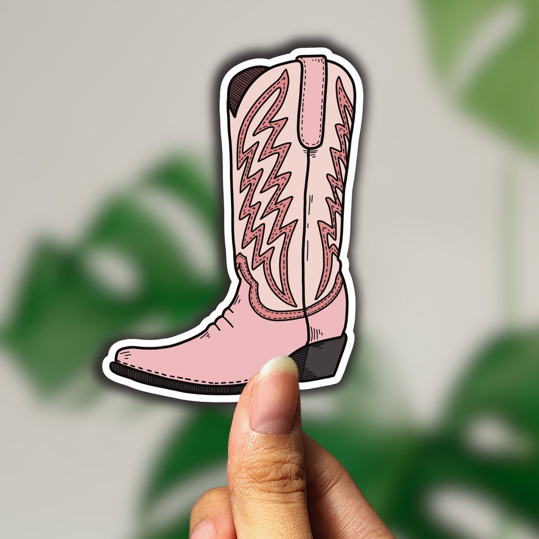 Cowboy Boot Pink Pony Cowgirl Boot western Boot Pink Boot Water ...
