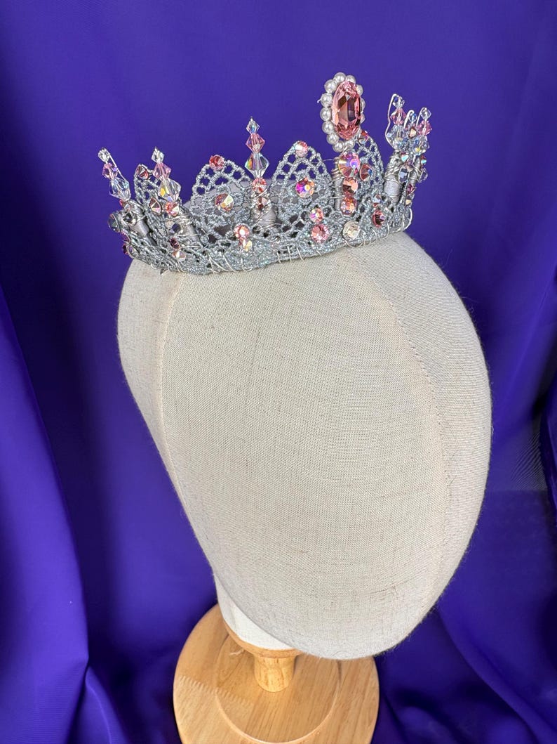 Sleeping Beauty, Sugar Plum Fairy, Dew Drop, YAGP, Pageant Crown, Pink ...