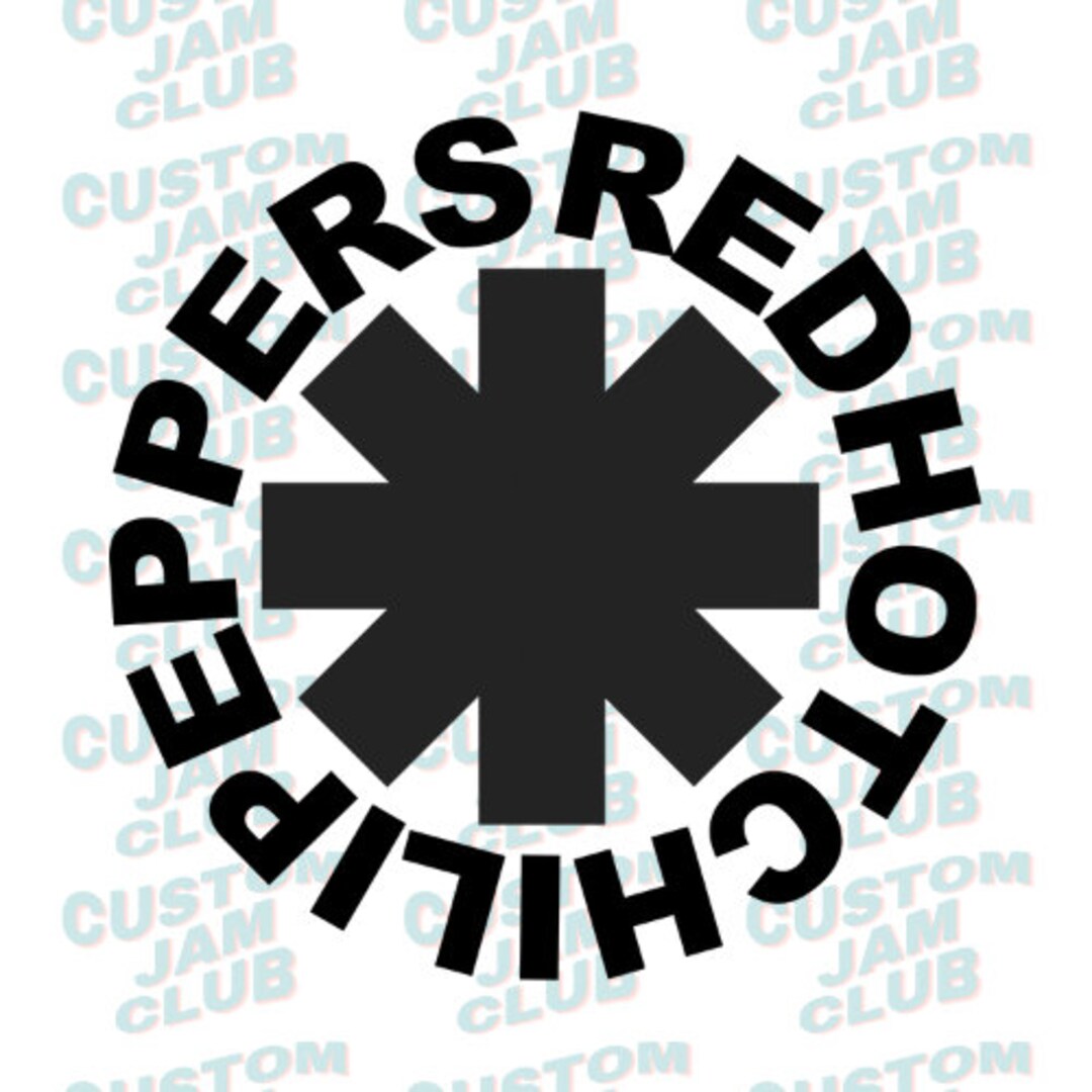 Red Hot Chili Peppers SVG Symbol S V G Instant Download - Etsy