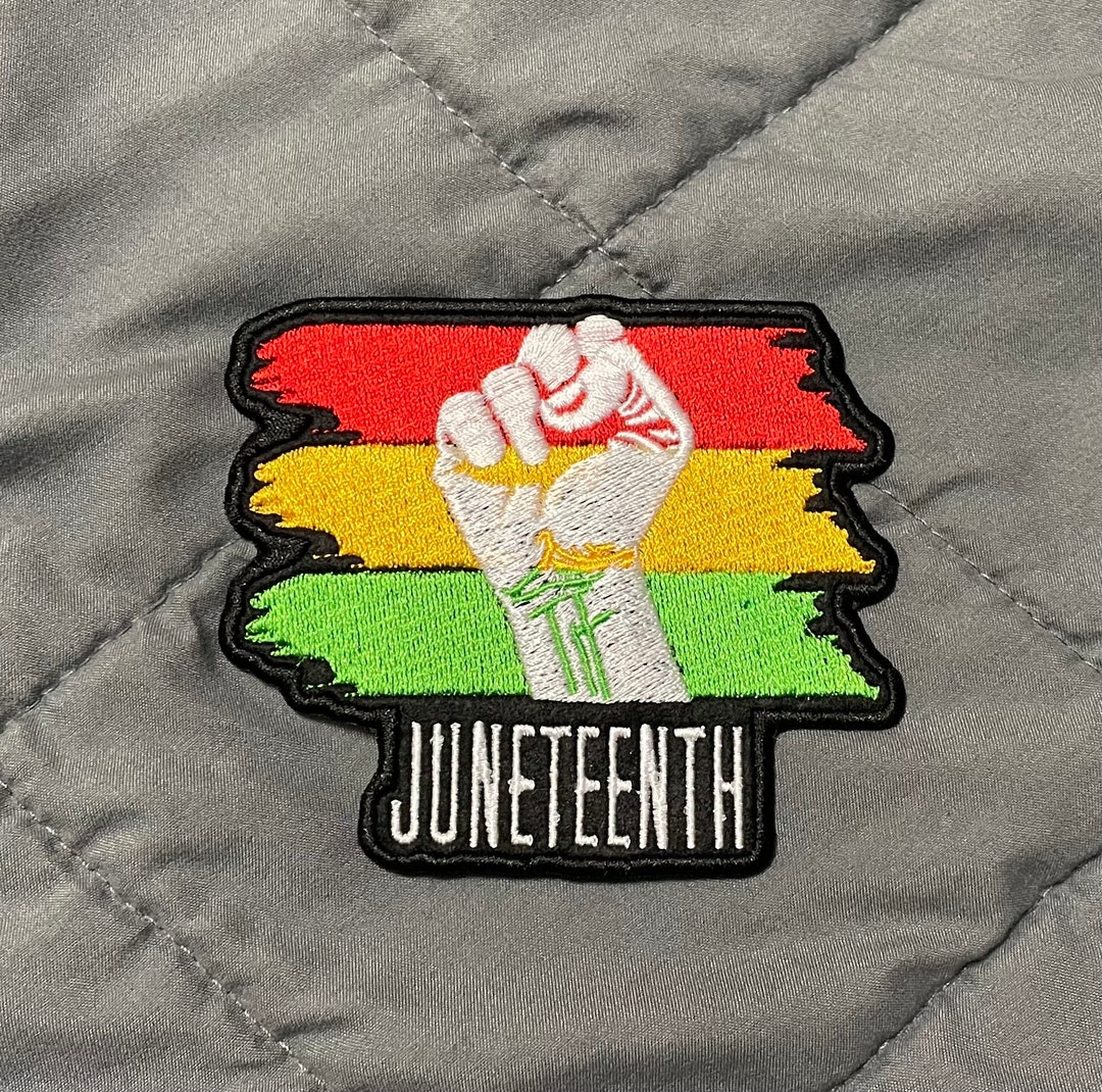 Afro Inspired Iron-on Patches, Juneteenth Patch, Celebrating Freedom ...