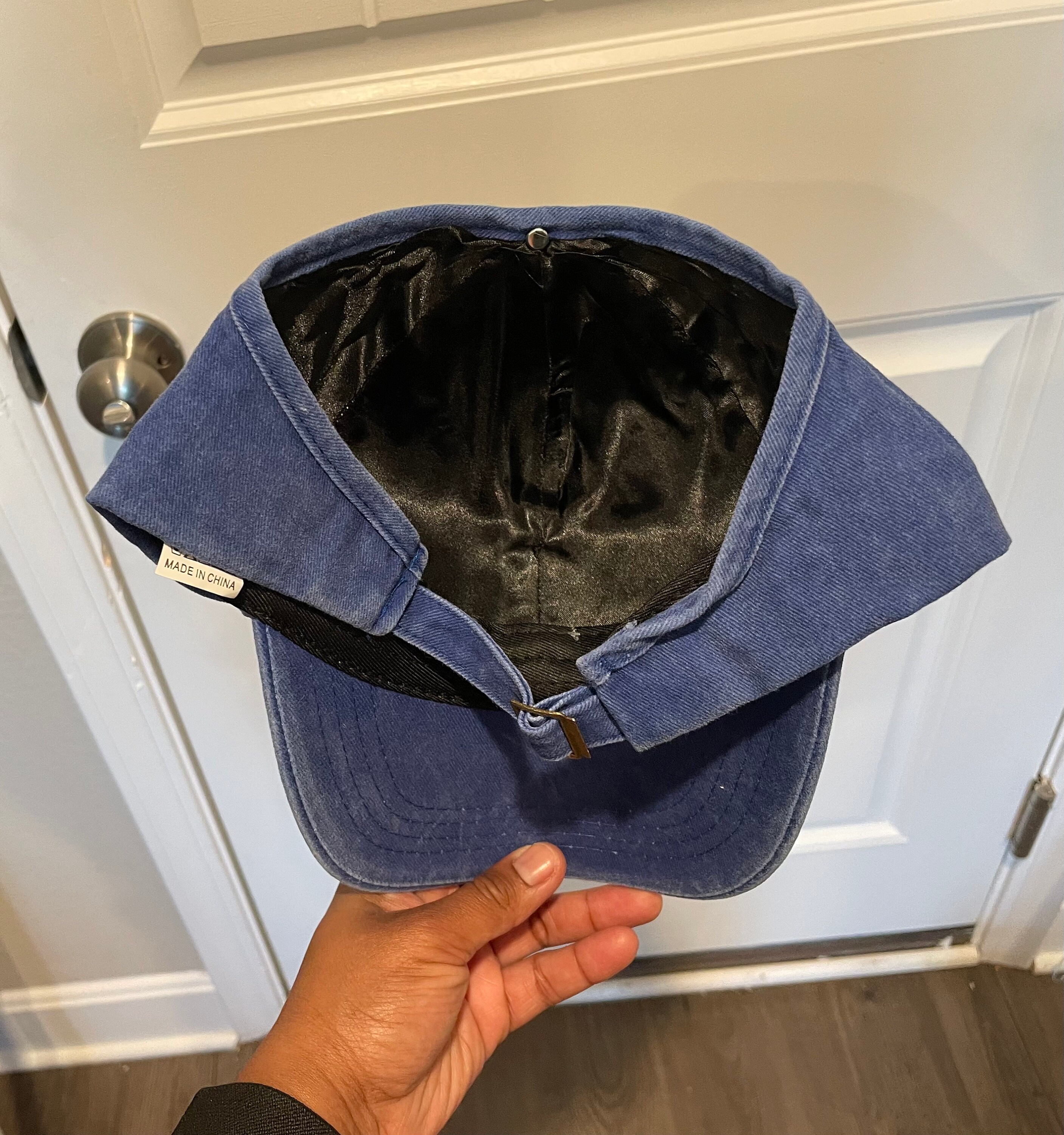 Satin Lined Half Baseball Cap Blanks, Ponytail Hats, Embroidery Blanks ...