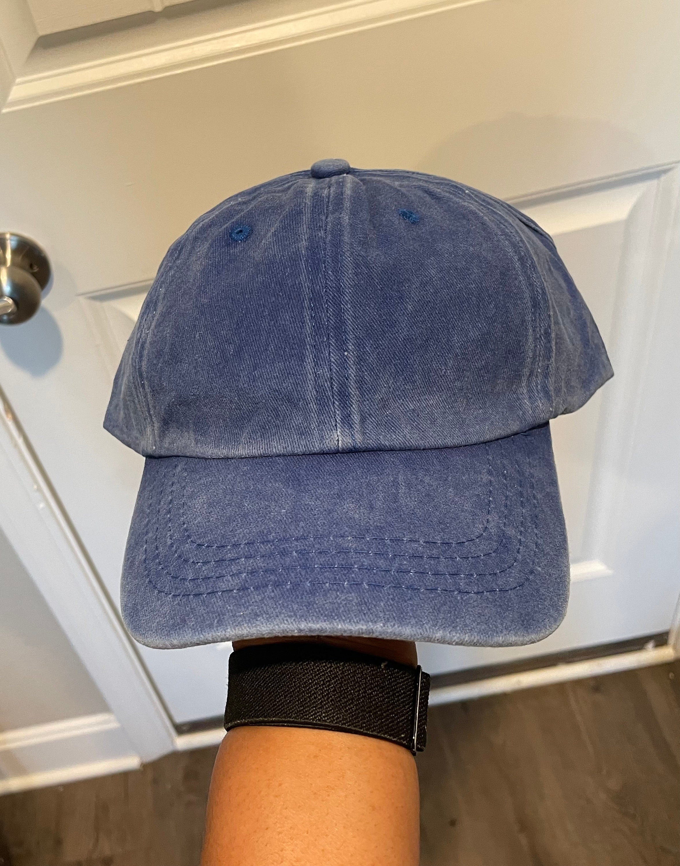 Satin Lined Half Baseball Cap Blanks, Ponytail Hats, Embroidery Blanks ...