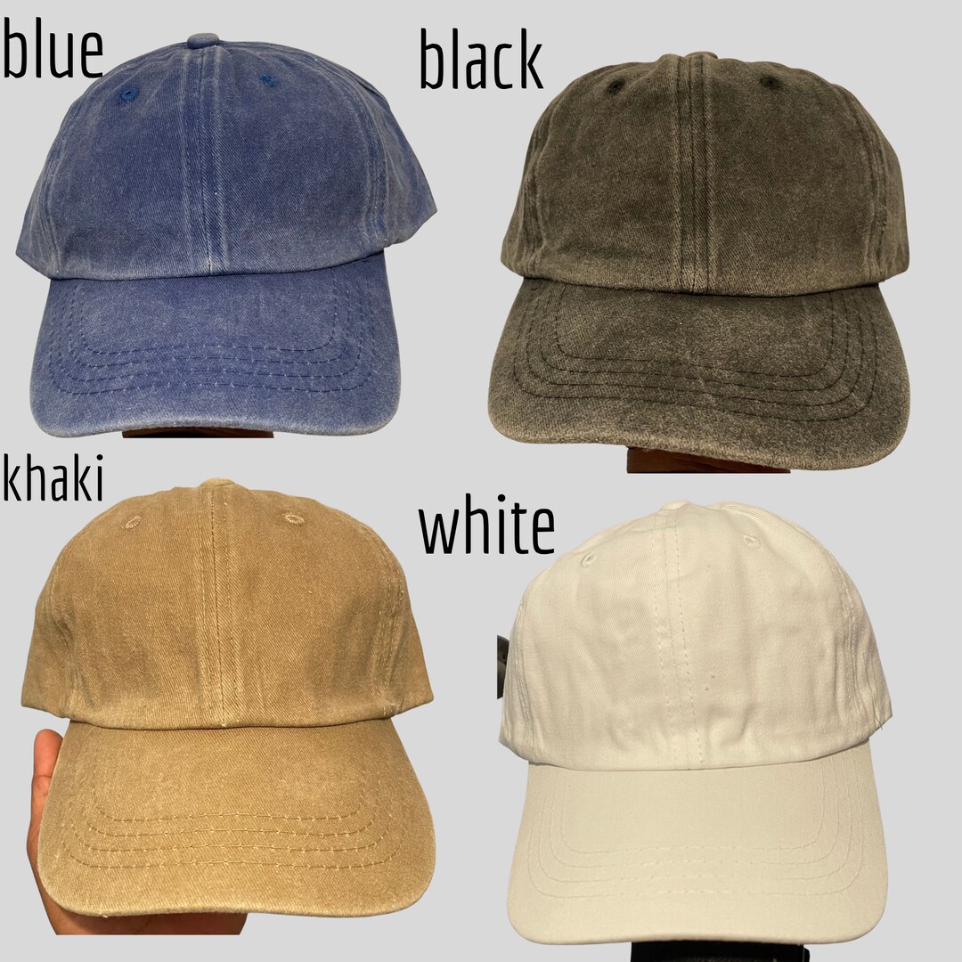 Satin Lined Half Baseball Cap Blanks, Ponytail Hats, Embroidery Blanks ...