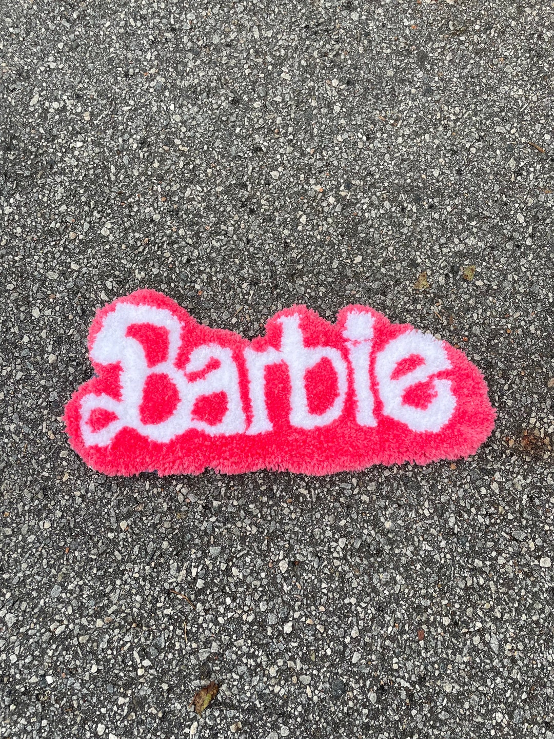 Barbie Logo Tufted Rug - Etsy