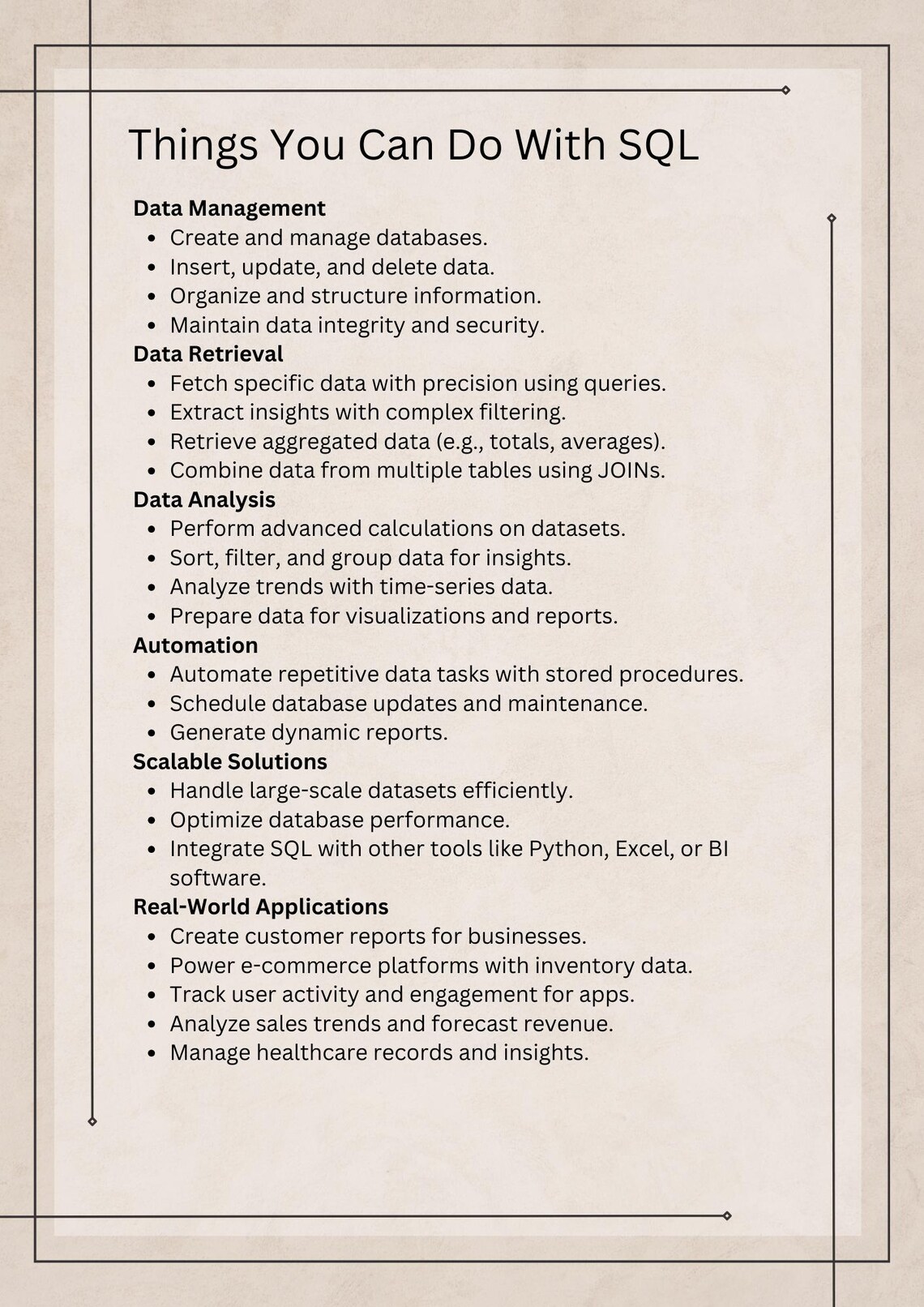 Master SQL in 7 Days | SQL | SQLITE | Postgresql | Real World Problems | Become a Data Analyst ...