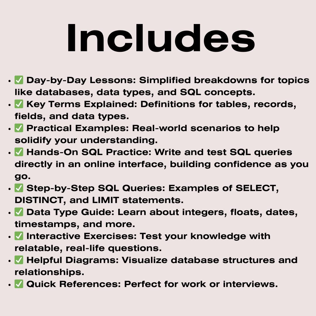 Master Sql In 7 Days Sql Sqlite Postgresql Real World Problems 7144