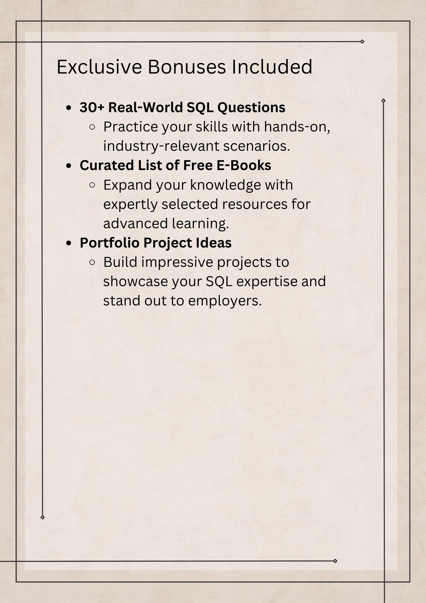 Master Sql In 7 Days Sql Sqlite Postgresql Real World Problems Become A Data Analyst