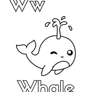 Alphabet Coloring Sheets | ABC | Kids Coloring | Kid's Activity ...