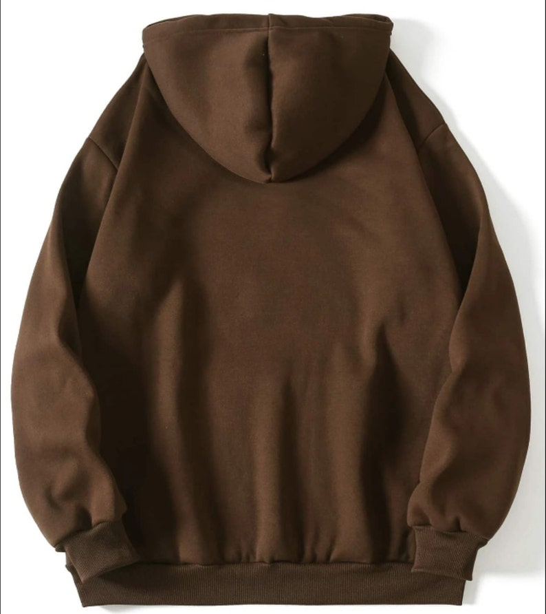 Los Angeles Brown Hoodie - Classic Style With White Lettering - Etsy