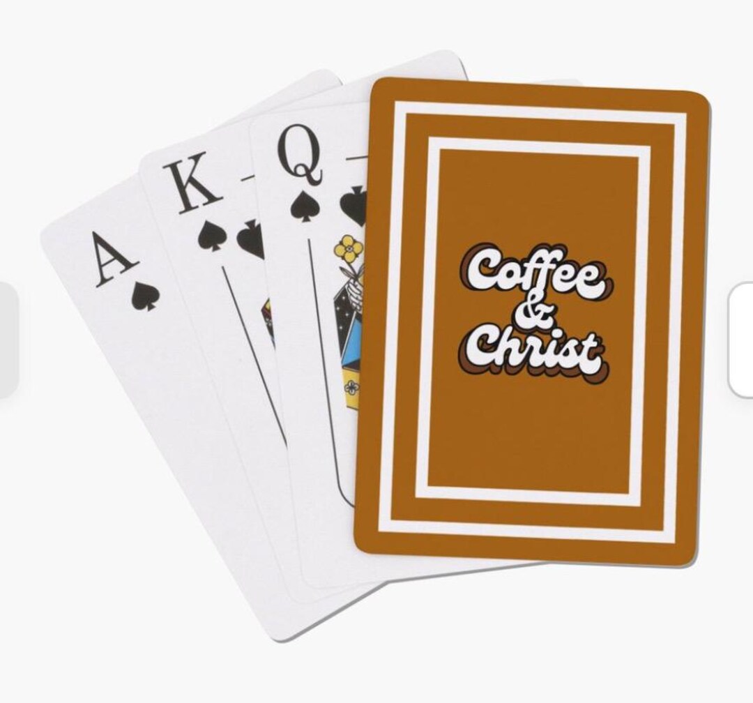 Coffee & Christ - Deck of Cards - Etsy