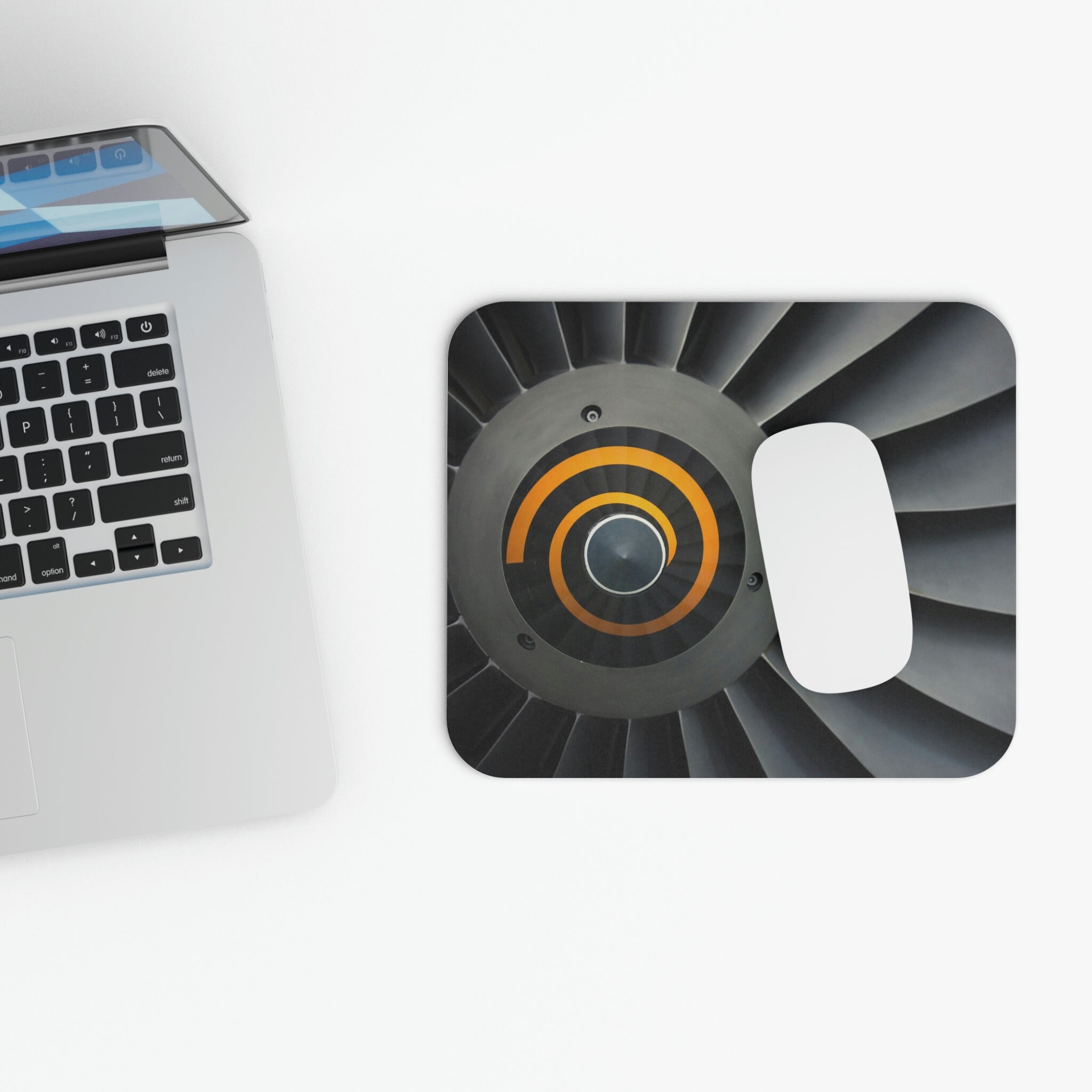 Jet Engine Aviation Mousepad Aircraft, Airplane, Pilot, Flying, Veteran ...