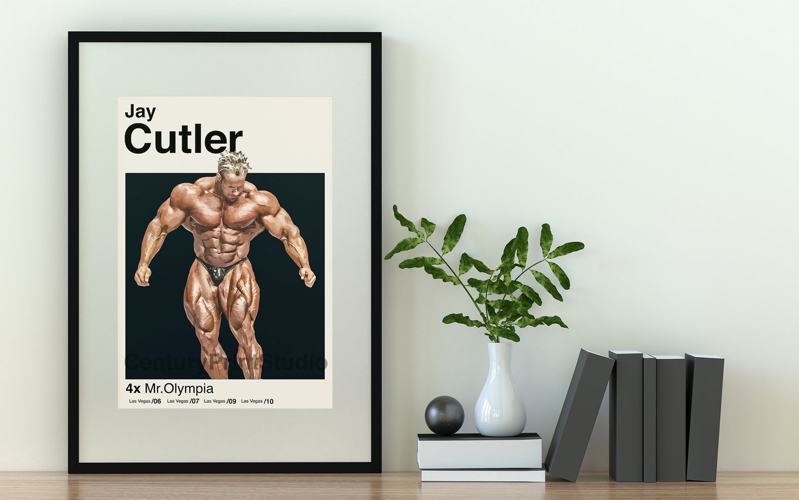 Jay Cutler Poster, Body Building Poster, Mr.olympia Poster, Minimalist ...