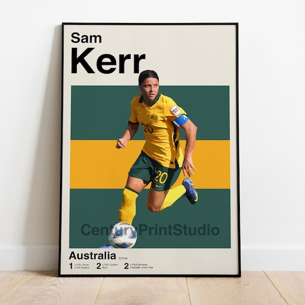 Sam Kerr Posters - Etsy