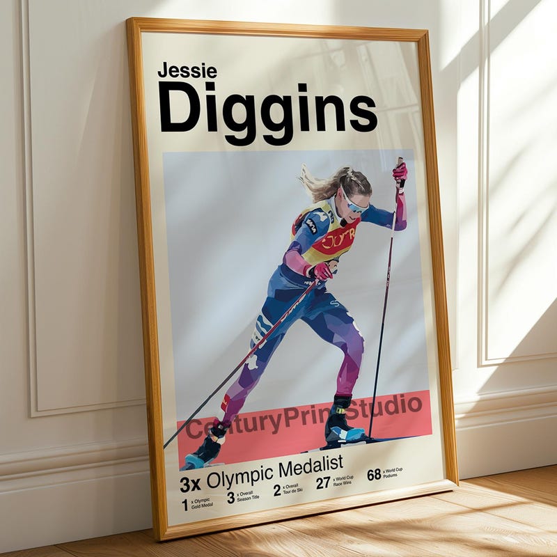 Team Winter Sports Poster - Etsy