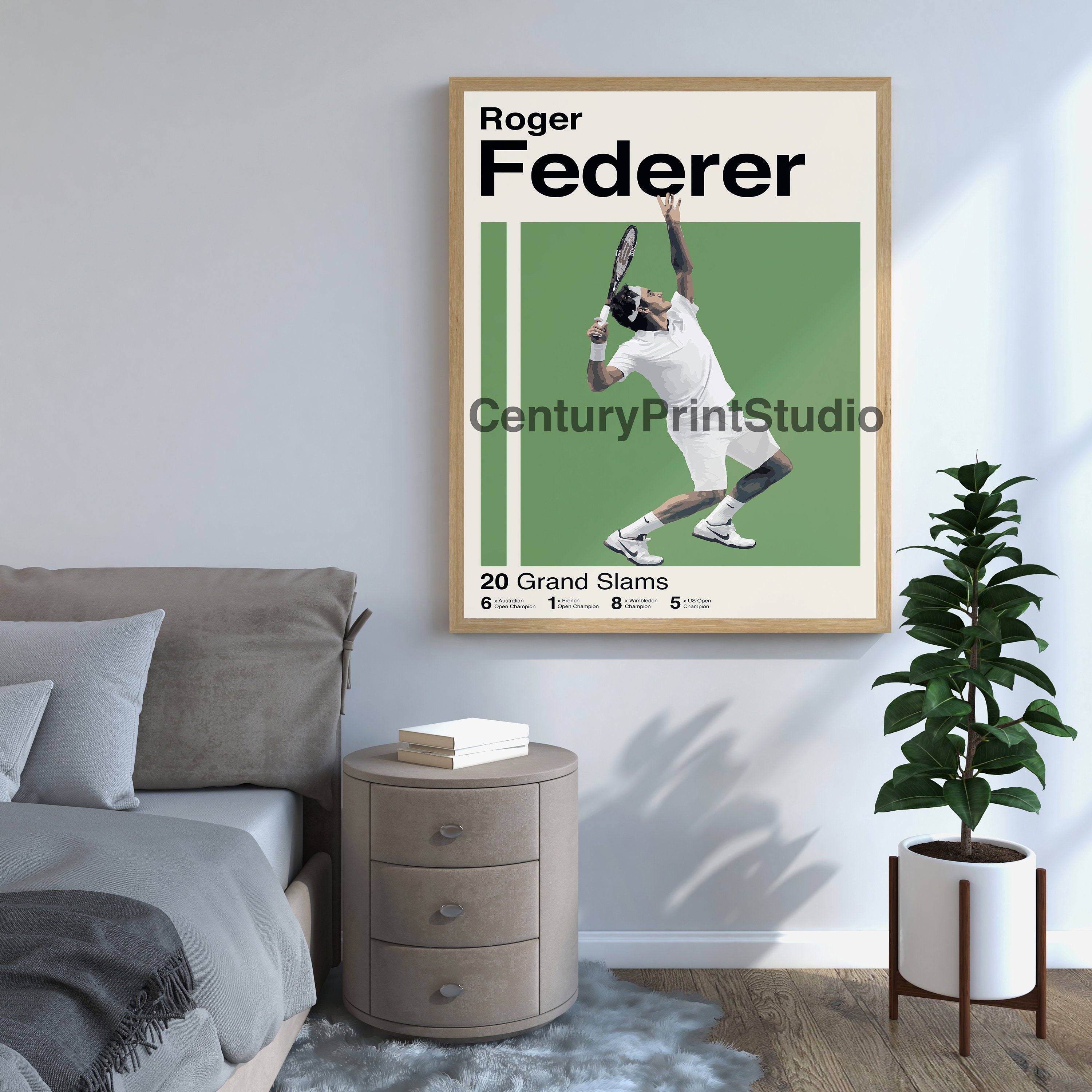 Affiche Roger Federer Poster