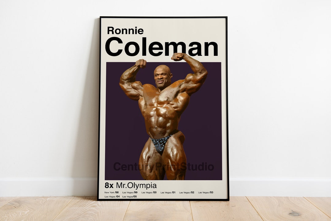 Ronnie Coleman Poster, 16 X 24 Body Building Poster, Mr.olympia Poster ...