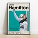 Lewis Hamilton & George Russell F1 Poster, 16 X 24 Ferrari Formula 1 ...