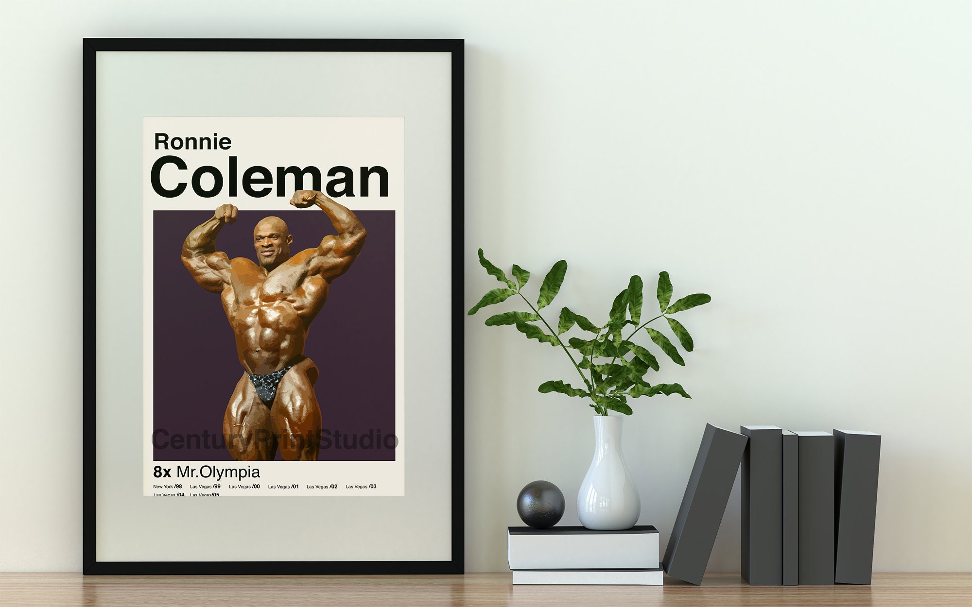 Ronnie Coleman Poster, 16 X 24 Body Building Poster, Mr.olympia Poster ...