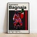Pecco Bagnaia Poster, Motogp Ducati Minimalist, Mid-century Modern ...