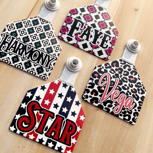 Custom Ear Tags - Etsy