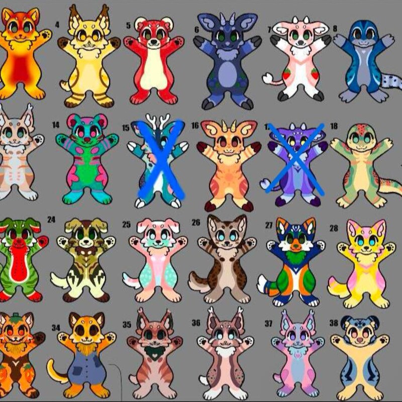 Lizard Fursona - Etsy