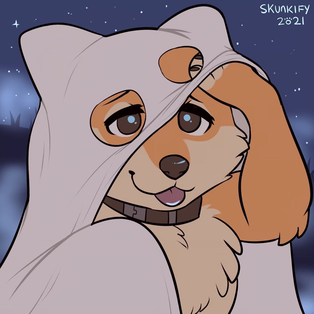 Furry Ghost Ych - Etsy