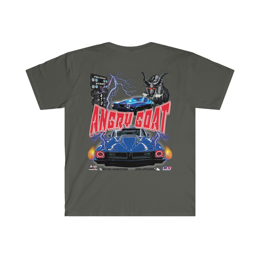 2023 Angry Goat Racing Tee, Drag Race, No Prep, Grudge Race, Pontiac ...