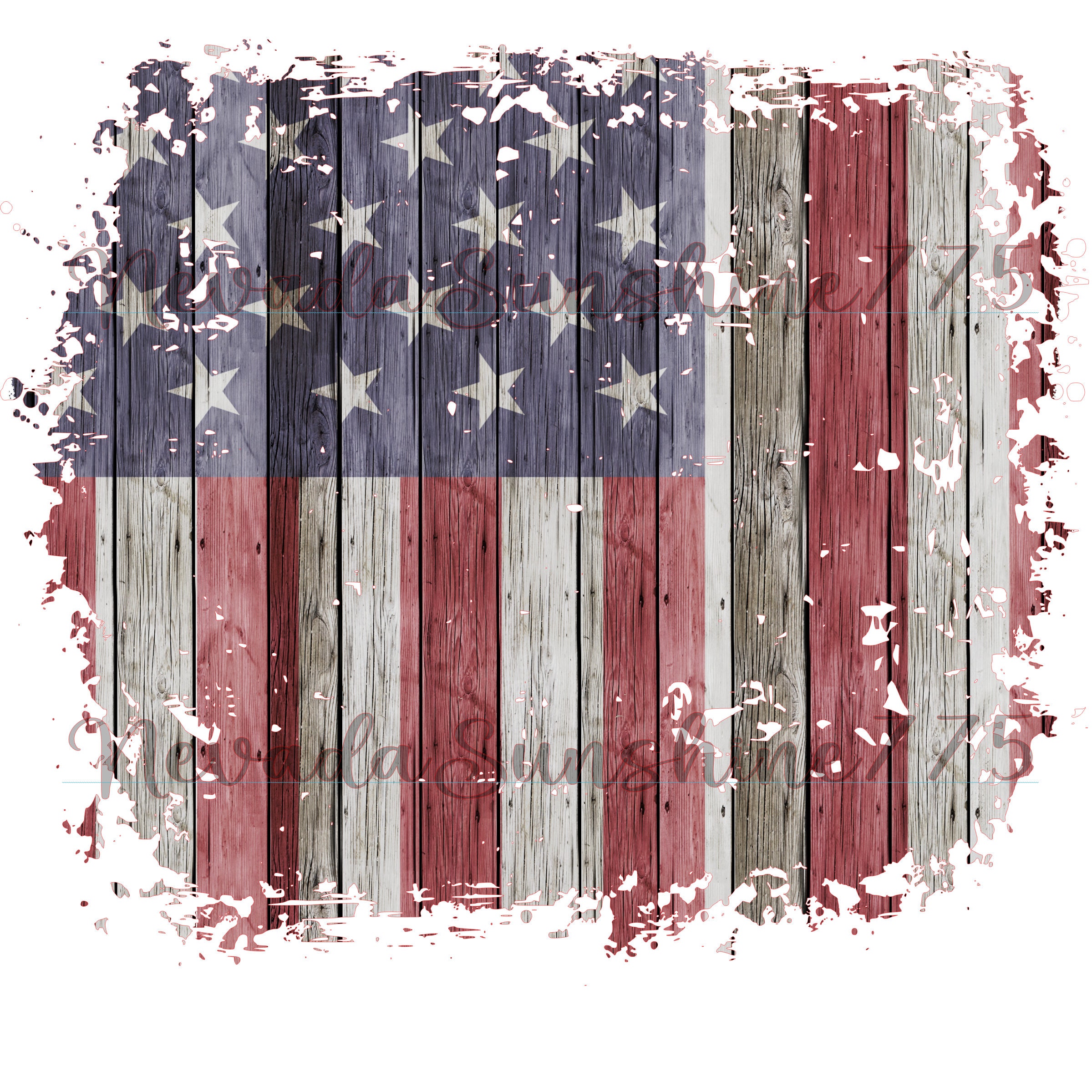 Distressed American Flag Background Sublimation Digital Download PNG ...