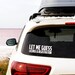 Car Window Decal Permanent Vinyl Let Me Guess License and Registration ...