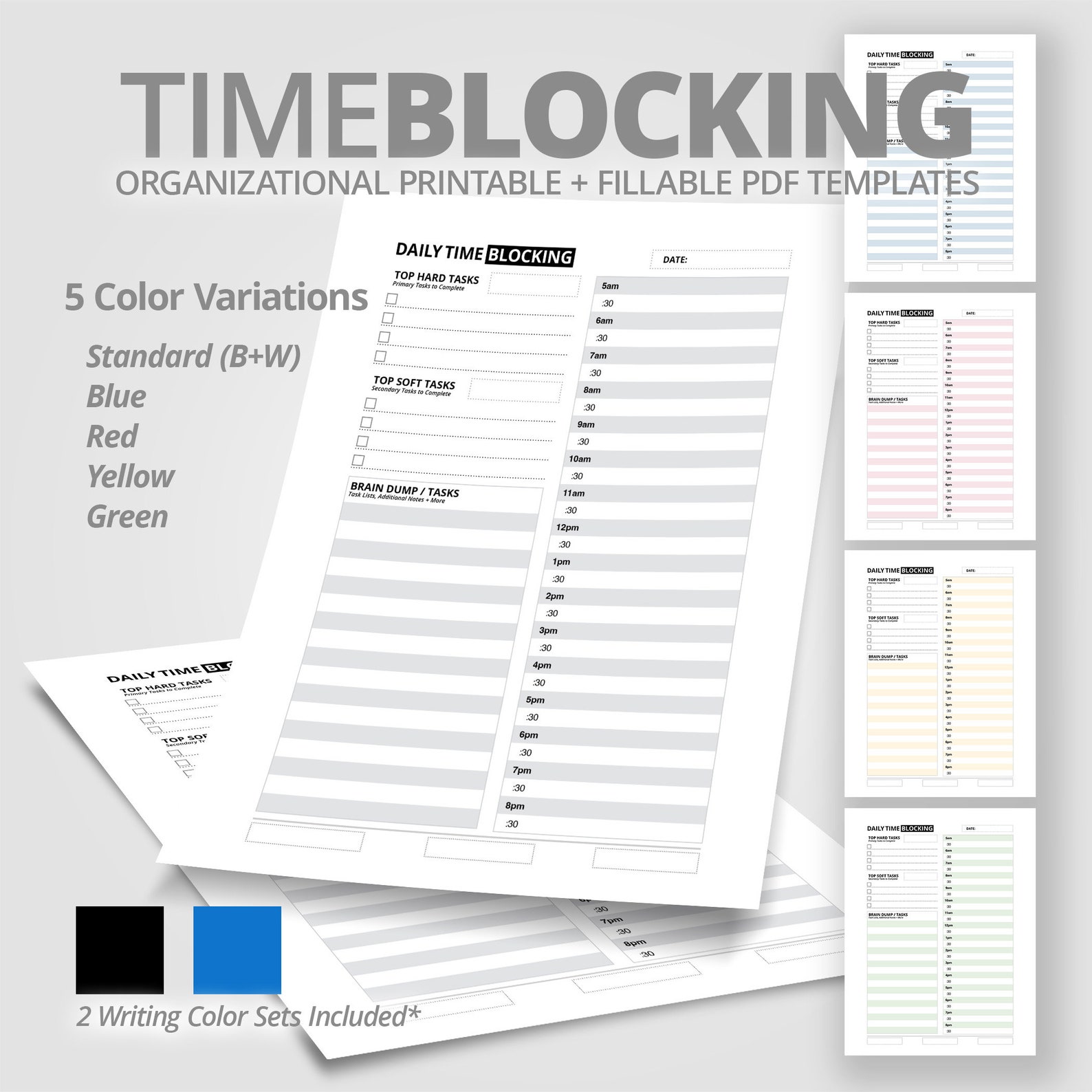 Elon Musk's Time Blocking Task & Time Scheduling Templates Project ...