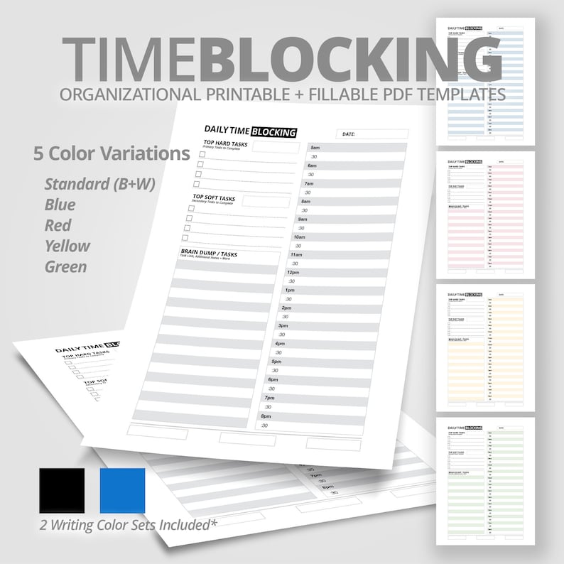 Elon Musk's Time Blocking Task & Time Scheduling Templates Project ...