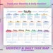 Monthly Task Organizer | Printable Task Template | Monthly Task Tracker ...