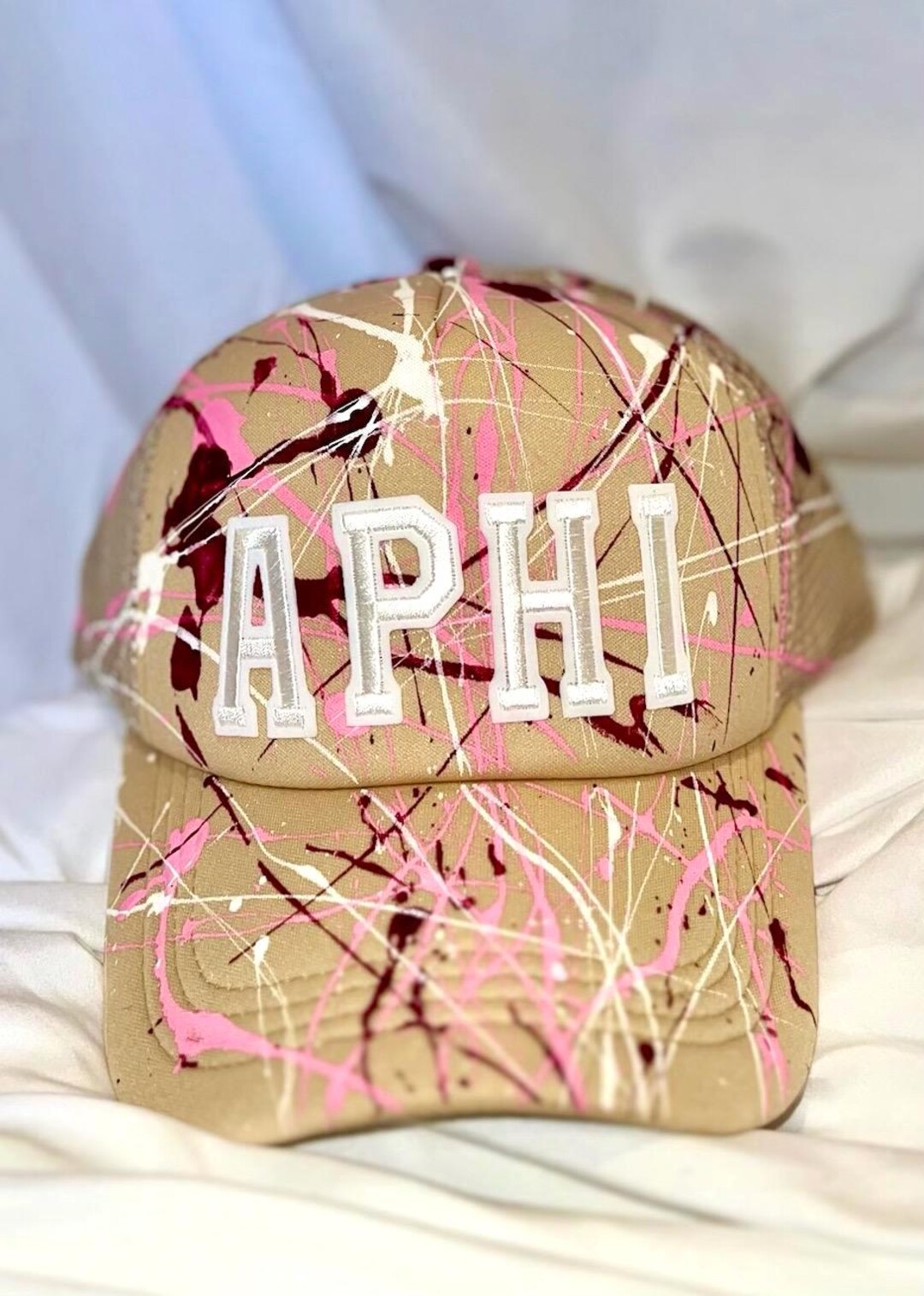 Hand-painted Alpha Phi Trucker Hat – Aphi Sorority Gear - Etsy
