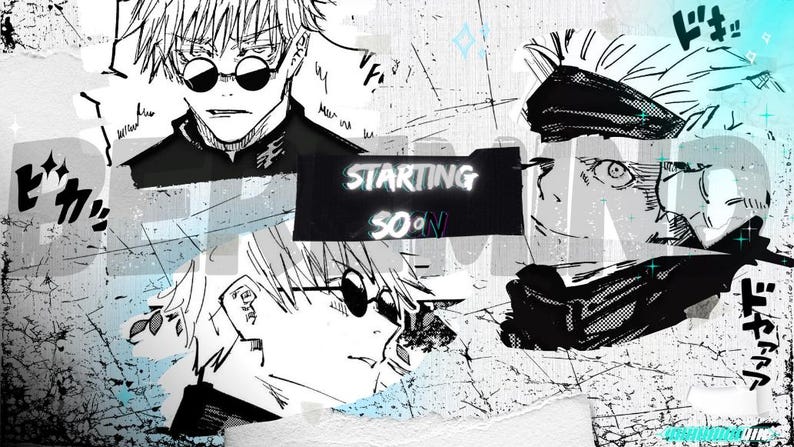 Satoru Gojo Overlay Bundle - Etsy