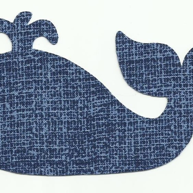 Denim Whale - Etsy