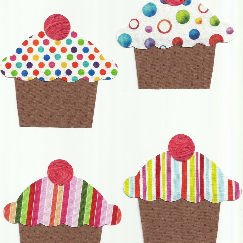 Cupcake Applique - Etsy