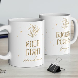 Bilingual Buenas Noches Guapo / Good Night Handsome Mug, Mugs in ...